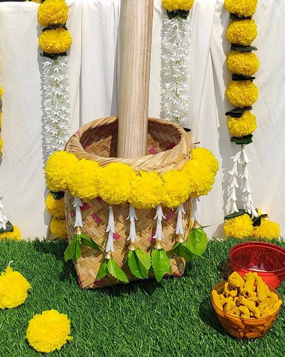 Haldi Ghana Basket For Haldi Ceremony – Wedding Ghar