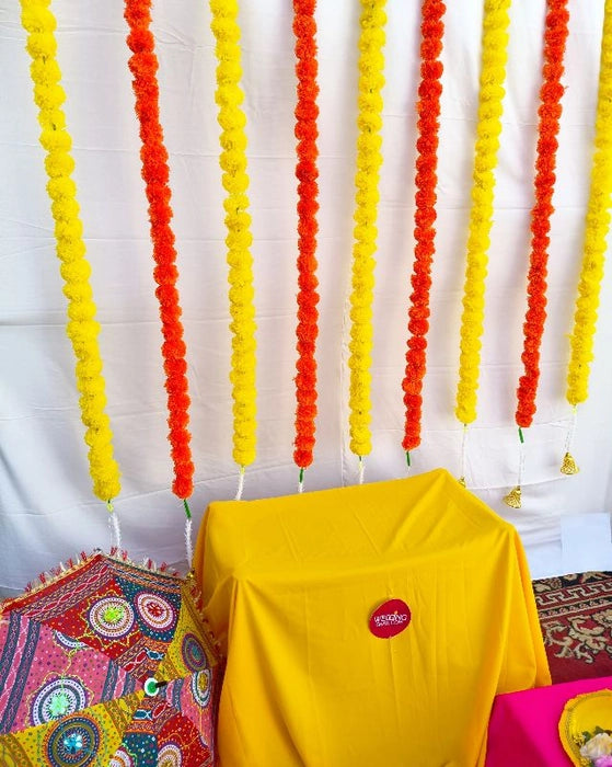 Set of Haldi Decoration ( Total 13 items) – Wedding Ghar
